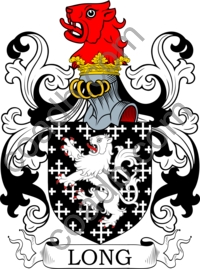 Long Family Crest, Coat of Arms and Name History