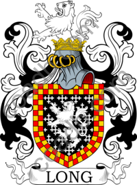 Long Family Crest, Coat of Arms and Name History