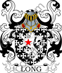 Long Family Crest, Coat of Arms and Name History