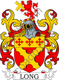Long Family Crest, Coat of Arms and Name History