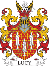 Lucy Family Crest, Coat of Arms and Name History