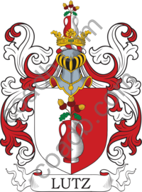 Lutz Family Crest, Coat of Arms and Name History