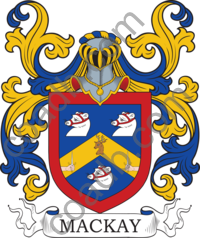 Mackay Family Crest, Coat of Arms and Name History