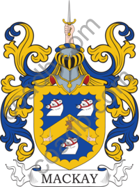 Mackay Family Crest, Coat of Arms and Name History
