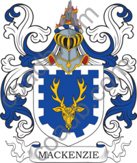 Mackenzie Family Crest, Coat of Arms and Name History