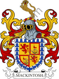 Mackintosh Family Crest, Coat of Arms and Name History