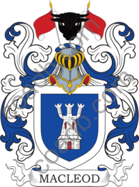 MacLeod Family Crest, Coat of Arms and Name History