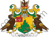 MacLeod Family Crest, Coat of Arms and Name History