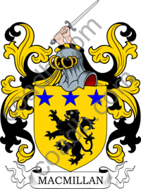MacMillan Family Crest, Coat of Arms and Name History