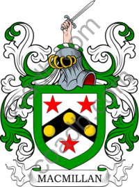MacMillan Family Crest, Coat of Arms and Name History
