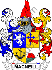 MacNeill Family Crest, Coat of Arms and Name History