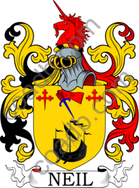 MacNeill Family Crest, Coat of Arms and Name History
