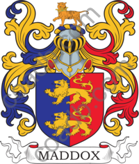 Maddox Family Crest, Coat of Arms and Name History