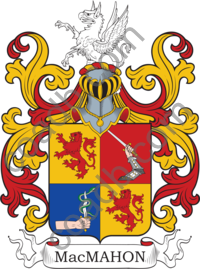 Mahon Family Crest, Coat of Arms and Name History