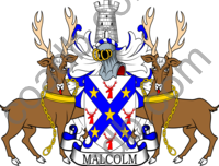 Malcolm Family Crest, Coat of Arms and Name History