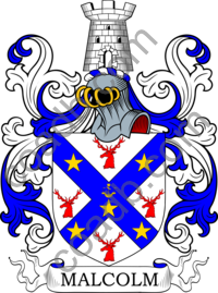 Malcolm Family Crest, Coat of Arms and Name History