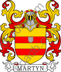 Martin Family Crest, Coat of Arms and Name History