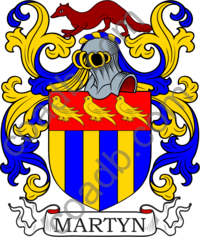 Martin Family Crest, Coat of Arms and Name History
