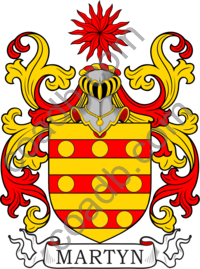 Martin Family Crest, Coat of Arms and Name History