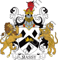 Massey Family Crest, Coat of Arms and Name History