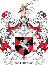 Matheson Family Crest, Coat of Arms and Name History