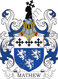 Matthews Family Crest, Coat of Arms and Name History