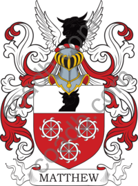 Matthews Family Crest, Coat of Arms and Name History