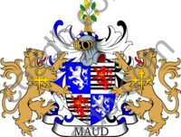 Maud Family Crest, Coat of Arms and Name History