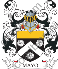 Mayo Family Crest, Coat of Arms and Name History