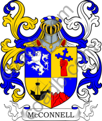 McConnell Family Crest, Coat of Arms and Name History