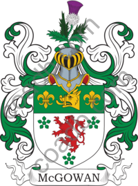 McGowan Family Crest, Coat of Arms and Name History