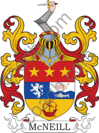 McNeill Family Crest, Coat of Arms and Name History