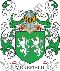Merrifield Family Crest, Coat of Arms and Name History