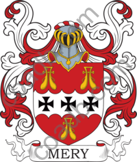 Merry Family Crest, Coat of Arms and Name History