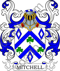 Mitchell Family Crest, Coat of Arms and Name History