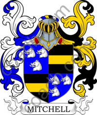 Mitchell Family Crest, Coat of Arms and Name History
