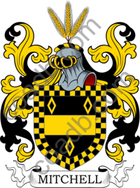 Mitchell Family Crest, Coat of Arms and Name History