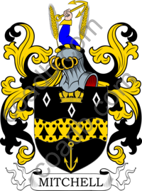 Mitchell Family Crest, Coat of Arms and Name History