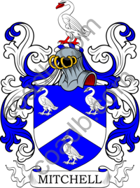 Mitchell Family Crest, Coat of Arms and Name History