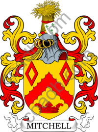 Mitchell Family Crest, Coat of Arms and Name History