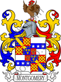 Montgomery Family Crest, Coat of Arms and Name History
