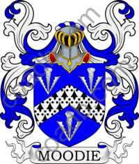 Moody Family Crest, Coat of Arms and Name History