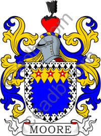 Moore Family Crest, Coat of Arms and Name History