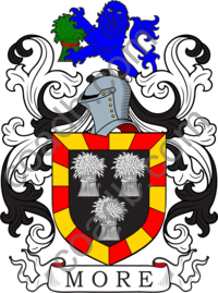 Moore Family Crest, Coat of Arms and Name History