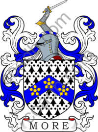 Moore Family Crest, Coat of Arms and Name History