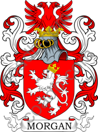 Morgan Family Crest, Coat of Arms and Name History