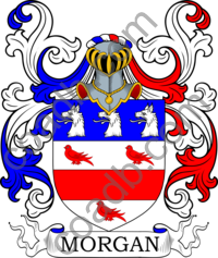 Morgan Family Crest, Coat of Arms and Name History