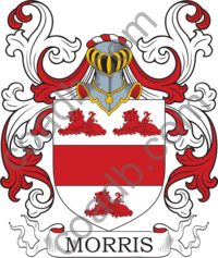 Morris Family Crest, Coat of Arms and Name History