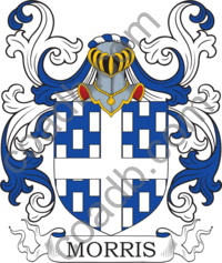 Morris Family Crest, Coat of Arms and Name History