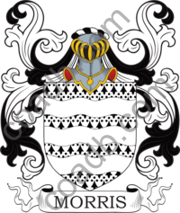 Morris Family Crest, Coat of Arms and Name History